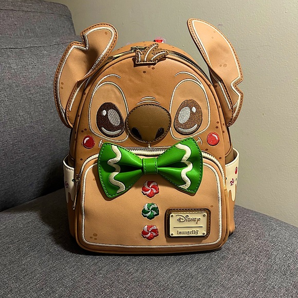 Loungefly | Bags | Loungefly Lilo And Stitch Gingerbread Stitch ...